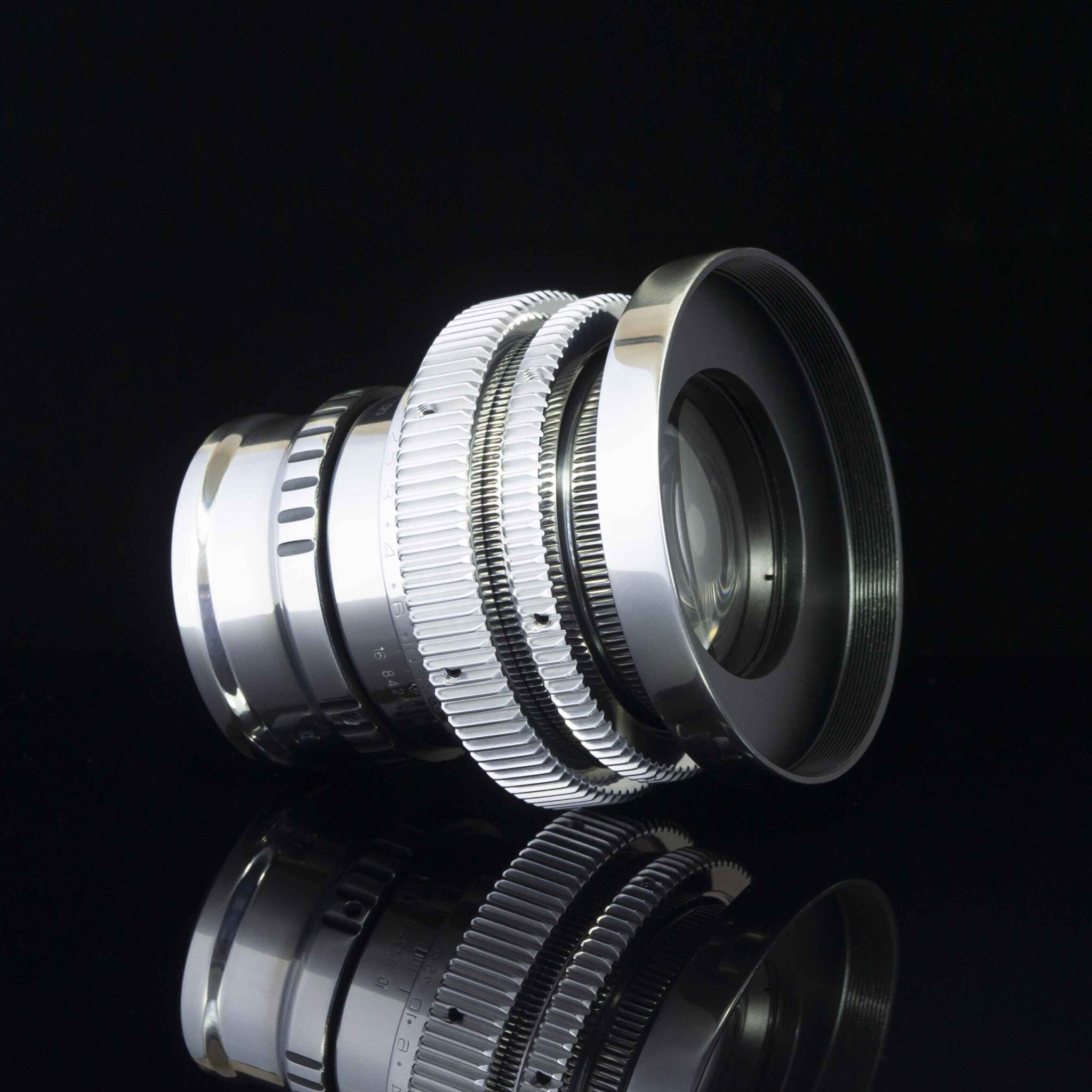 Silver Jupiter-9 | 2/85 | Oval Bokeh & Cine Mod Lens – CINEMETALMOD